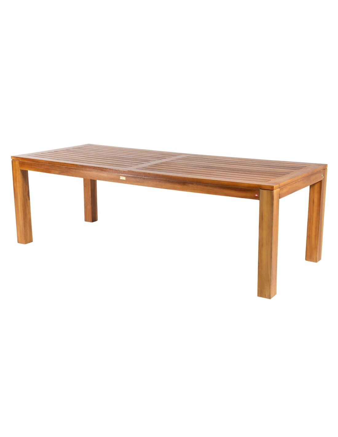 Gama de mesas de teca para tu jardín.